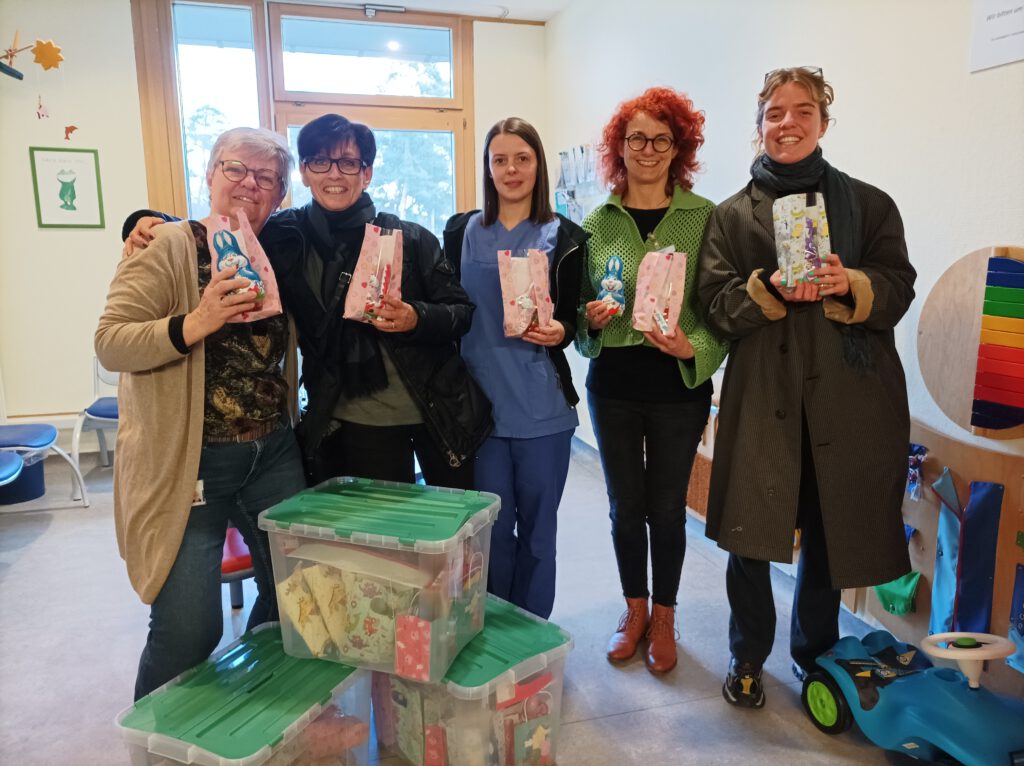 Nikolaus- und Osteraktion von Carmen Degen - Kinderkrebshilfe-Saar