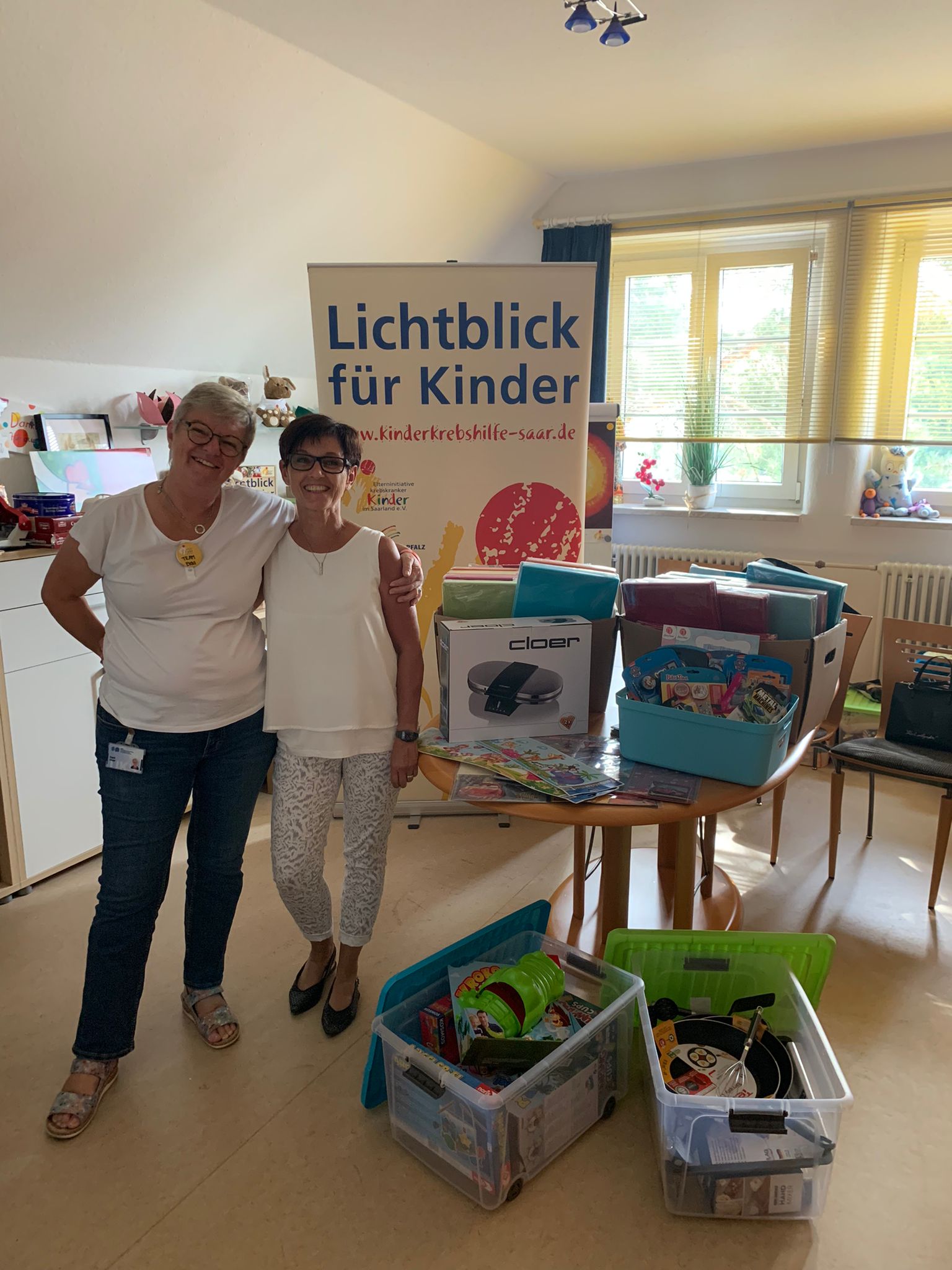 Nikolaus- und Osteraktion von Carmen Degen - Kinderkrebshilfe-Saar